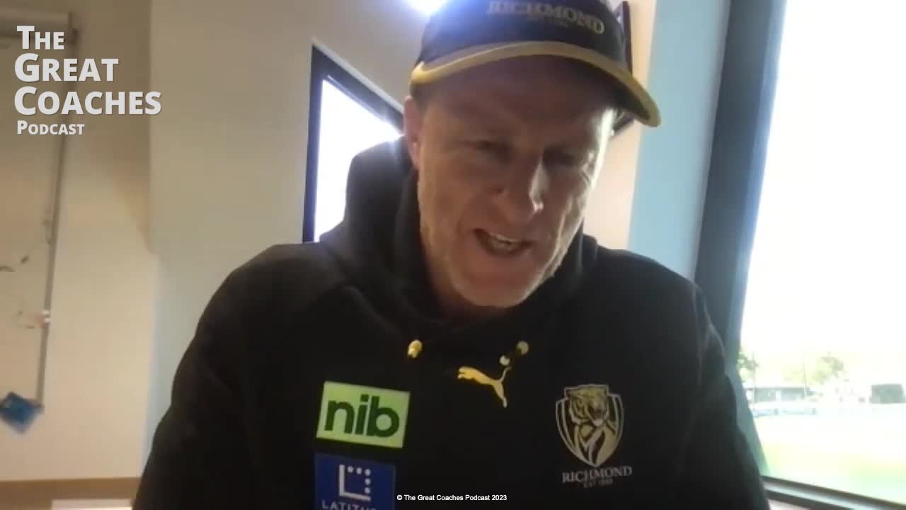 Damien Hardwick - Learning & Development [00:02:20] - Great Coaches