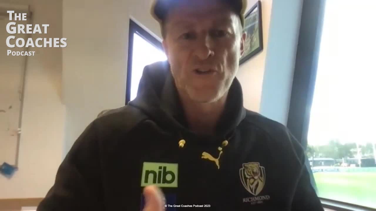 Damien Hardwick - Learning & Development [00:00:22] - Great Coaches